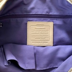 Coach | Bags | Coach Pebbled Leather Hobostyle Bag Sand Color | Poshmark